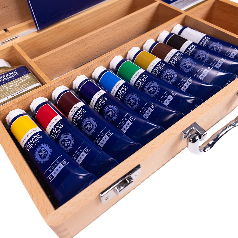 Cassetta Colori ad Olio Lefranc Bourgeois - L'Artificio Battagin
